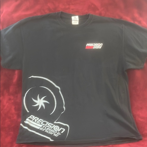 Gildan | Shirts | Precision Turbo Black Tshirt | Poshmark